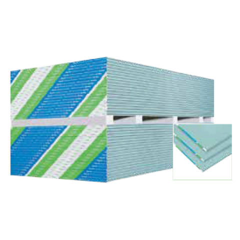 Plaka RH - Placa de yeso resistente a la humedad - Panelight